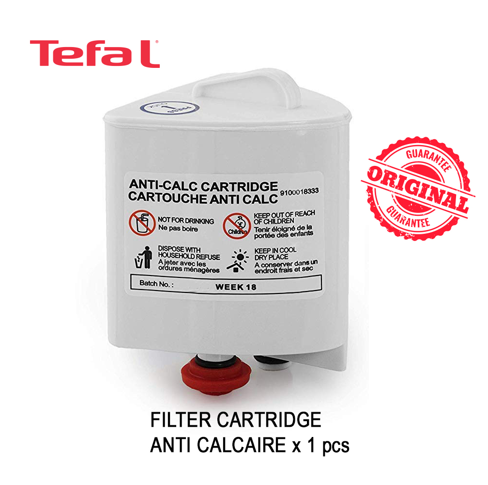 TEFAL FILTER CARTRIDGE ANTI-CALC XD9060E0 SINGLE PACK - Cam Care Device ...