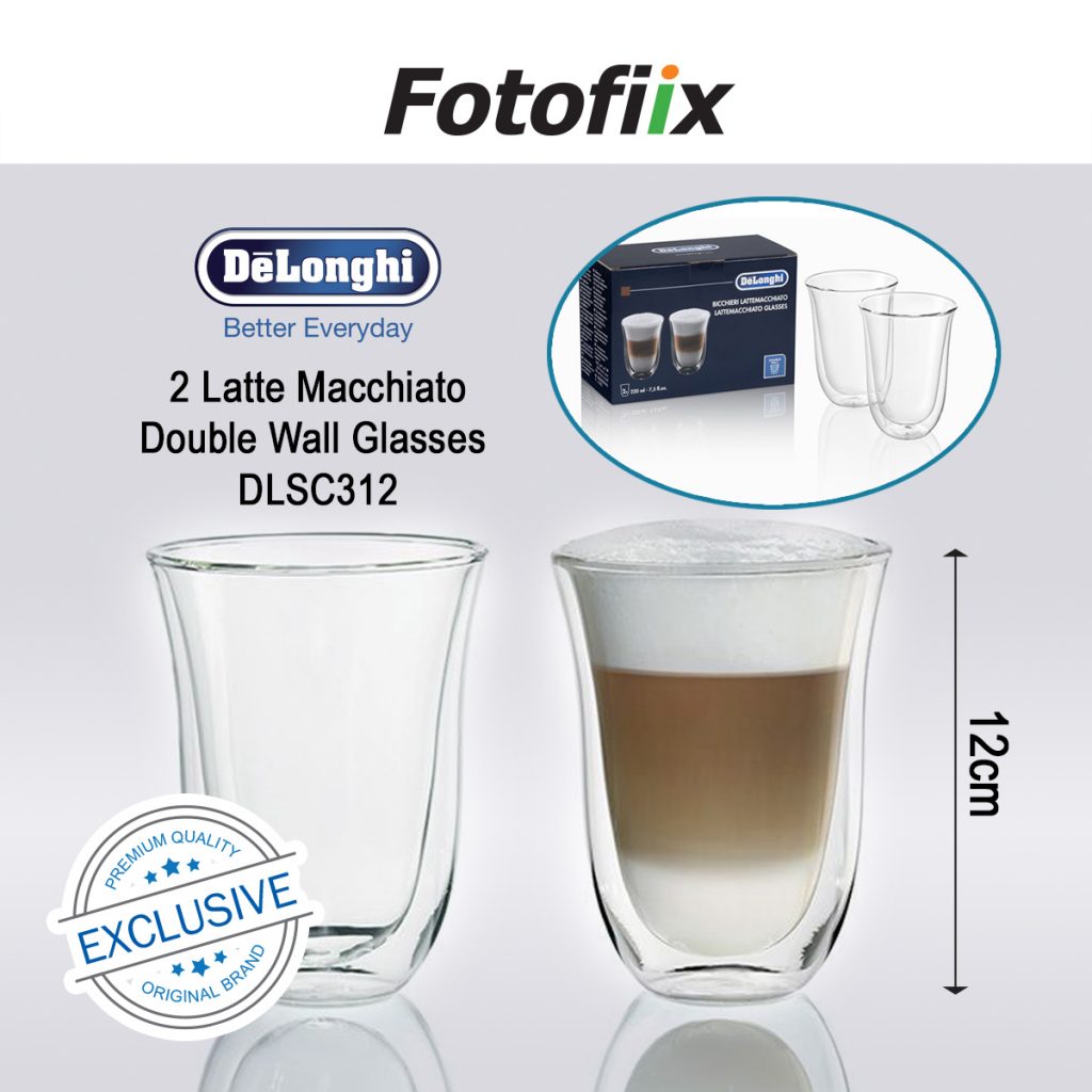Espresso Shot Glass DeLonghi Coffee Connoisseur Glass Set - 2 Espresso ...