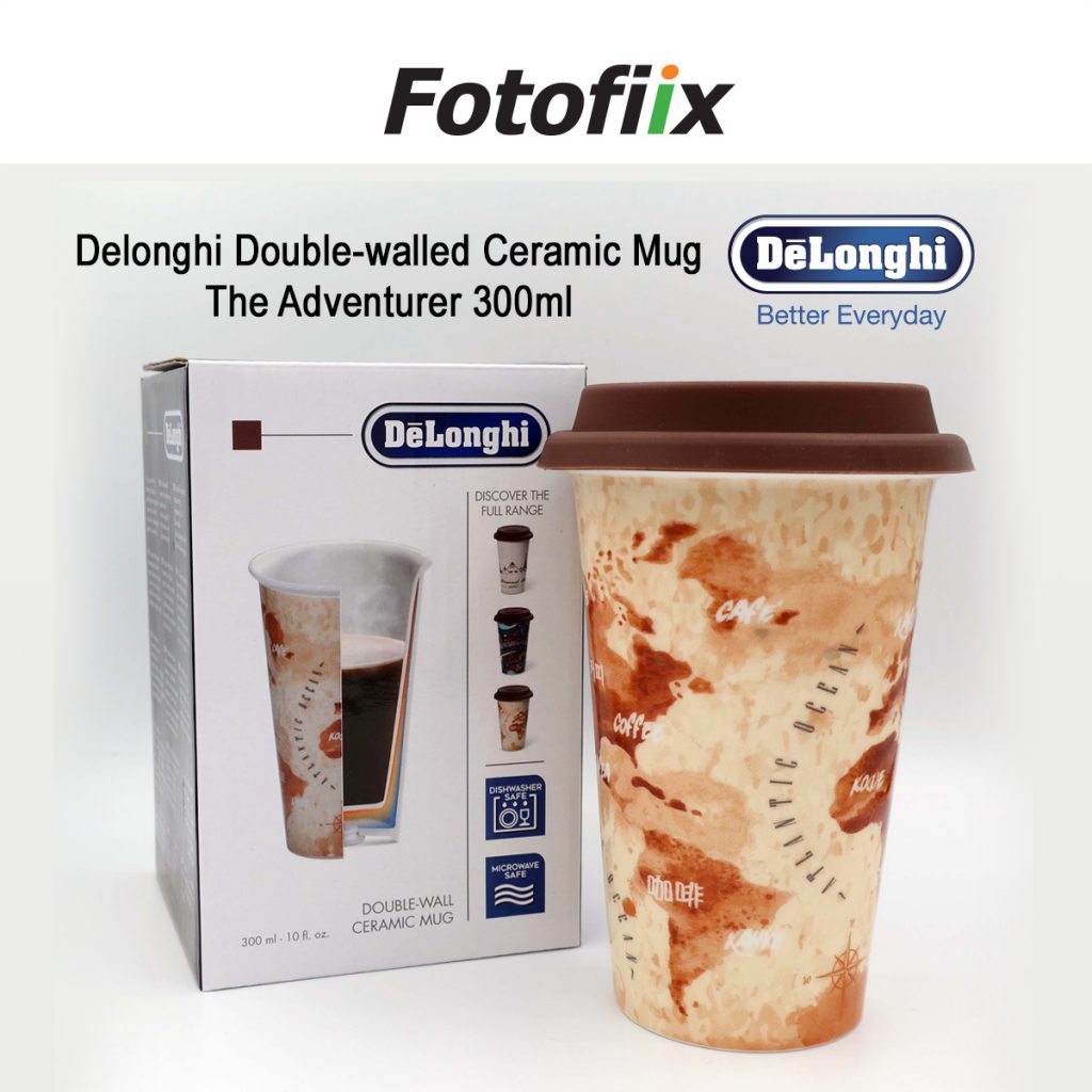 Delonghi Double-walled Ceramic Mug, The Adventurer - Cam Care Device ...